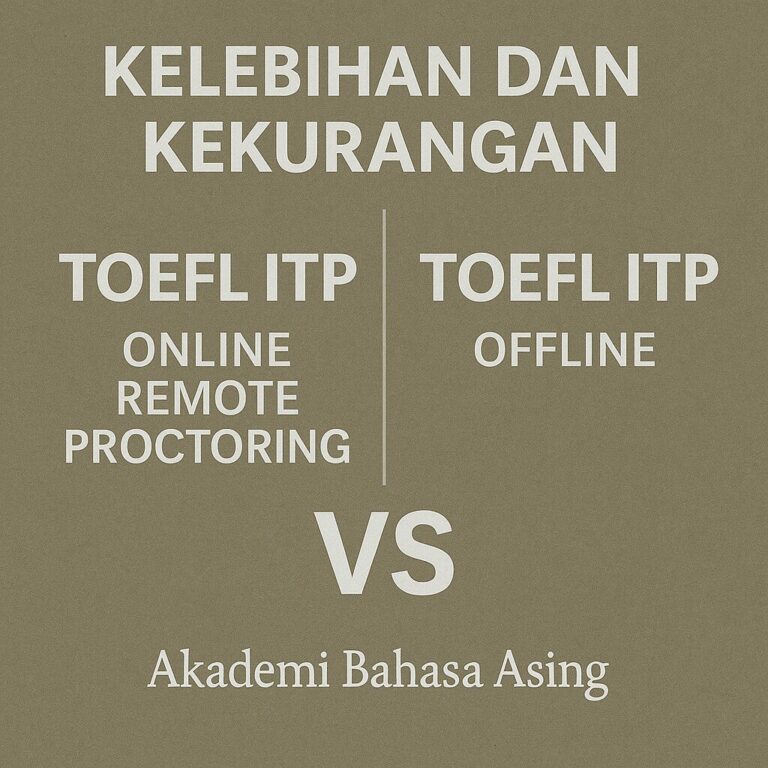 Kelebihan dan Kekurangan TOEFL ITP Online vs Offline | ABA