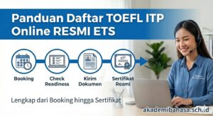 Panduan TOEFL ITP Online RESMI by ETS | Akademi Bahasa Asing