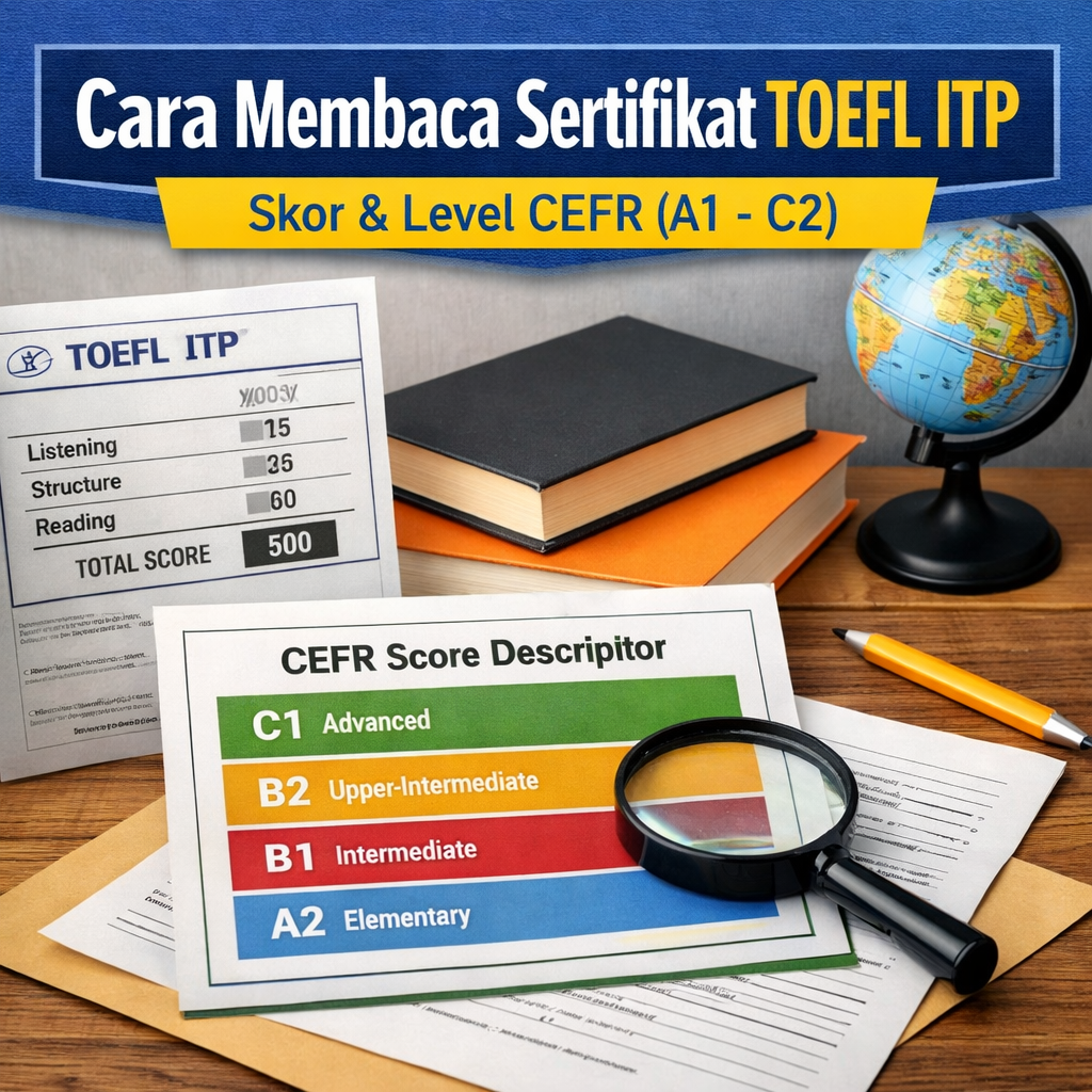 Cara Baca Skor TOEFL ITP: Konversi CEFR Akurat | Akademi Bahasa Asing ...
